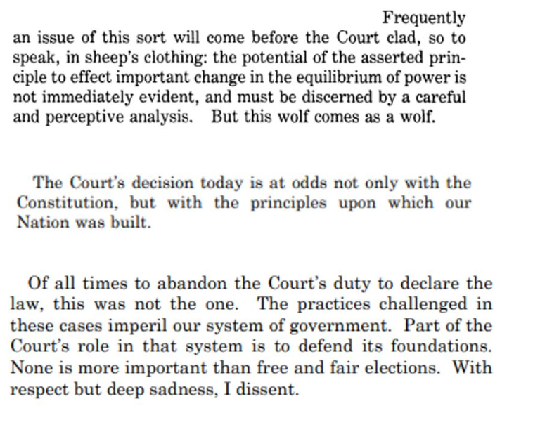 Do Dissents of the Past Foreshadow Dissents on the Current Court ...